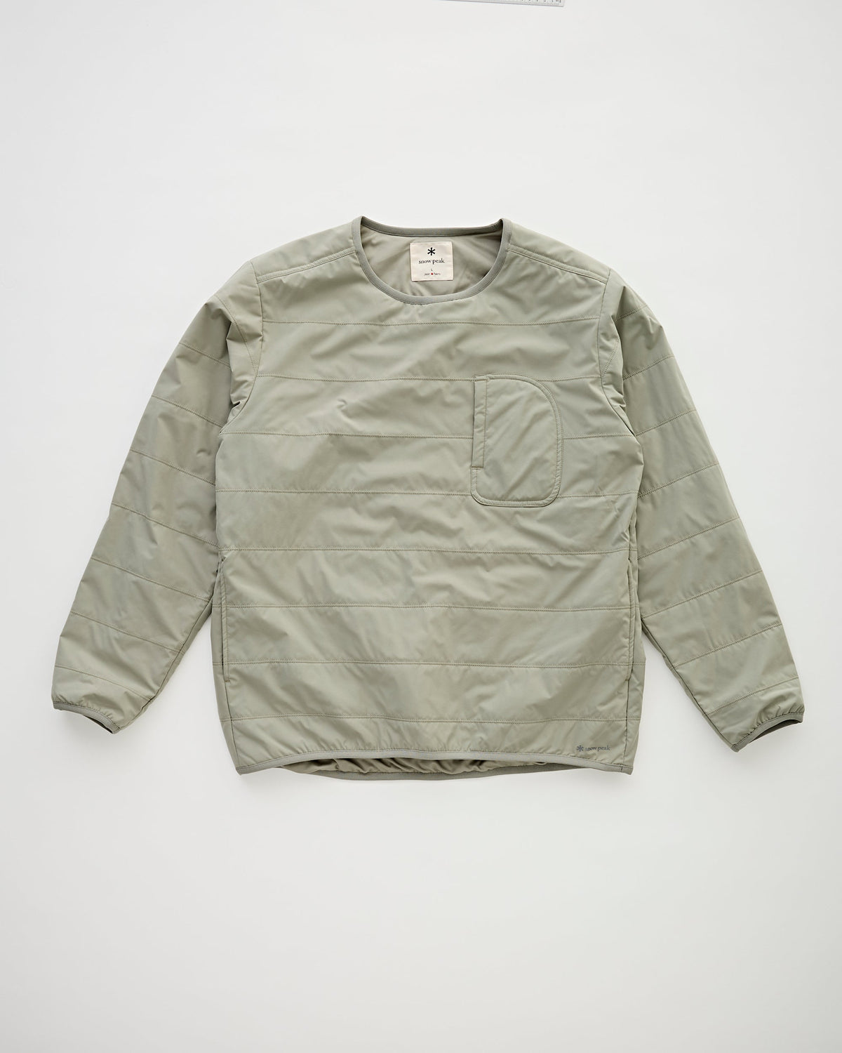 Snow Peak – Flexible Insulated Pullover Beige – Tenue de Nîmes