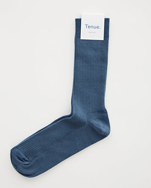Tenue. – Brera Rib Socks Costa – Tenue de Nîmes
