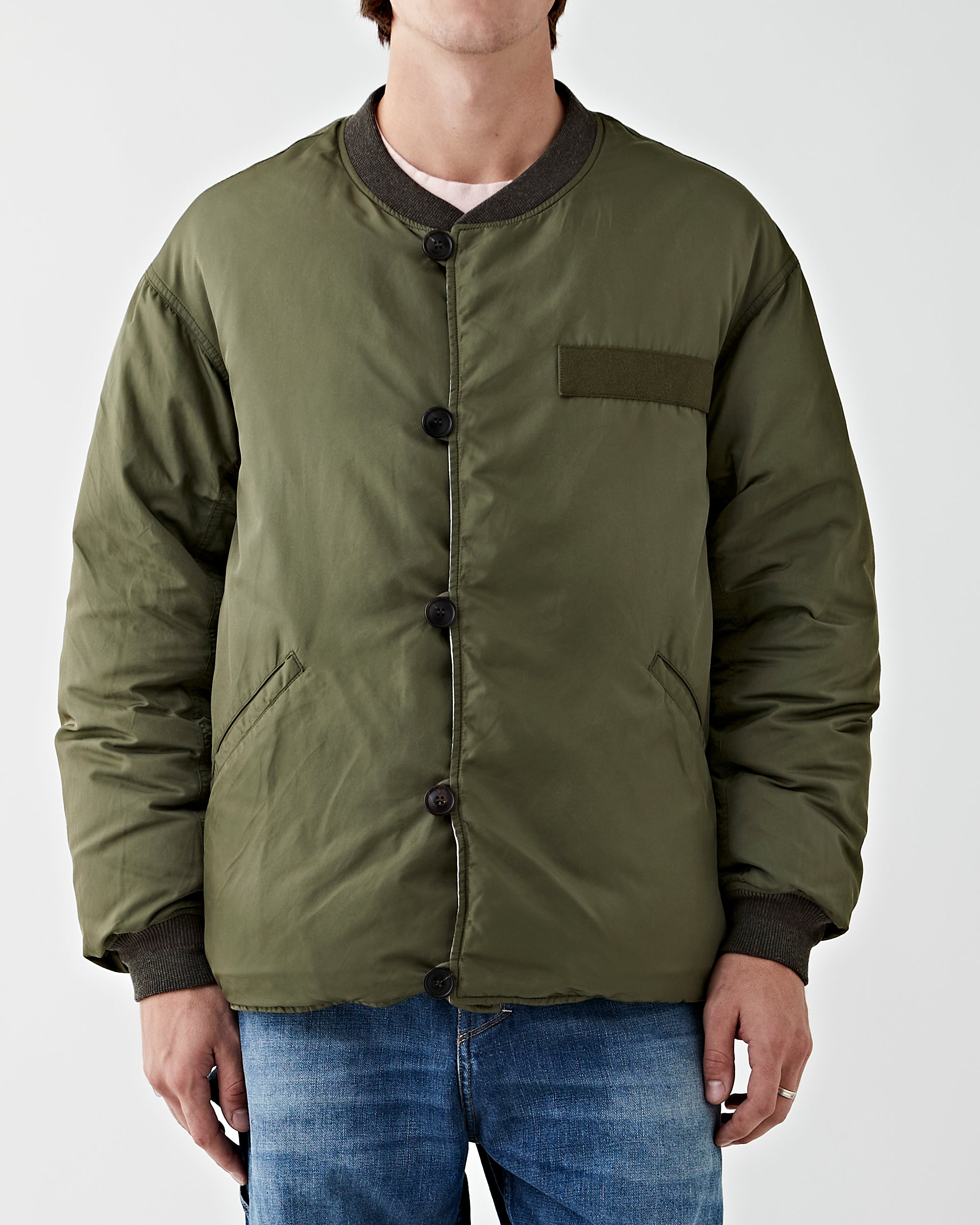 Visvim – Corps Down Jacket Green – Tenue de Nîmes
