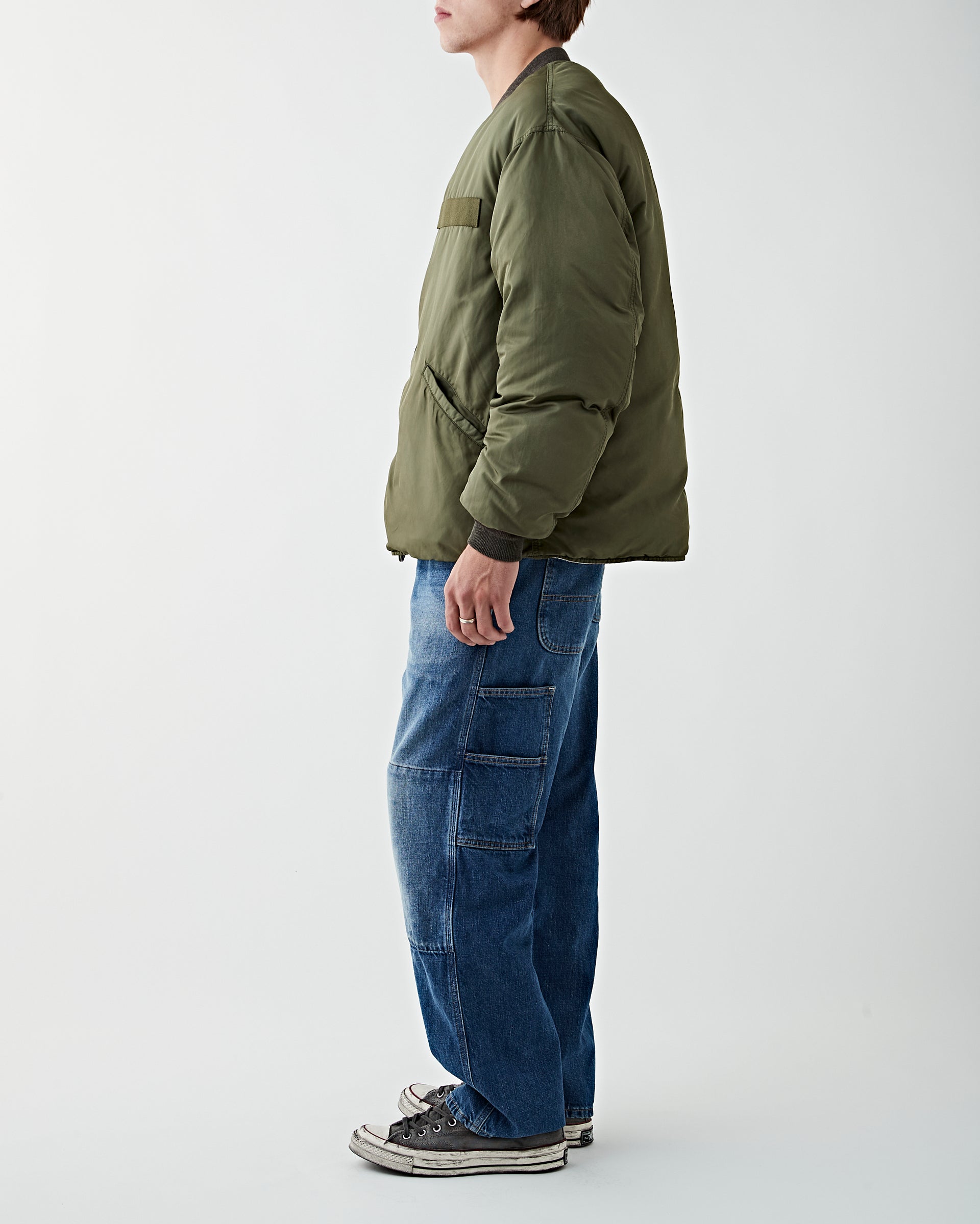 Visvim – Corps Down Jacket Green – Tenue de Nîmes