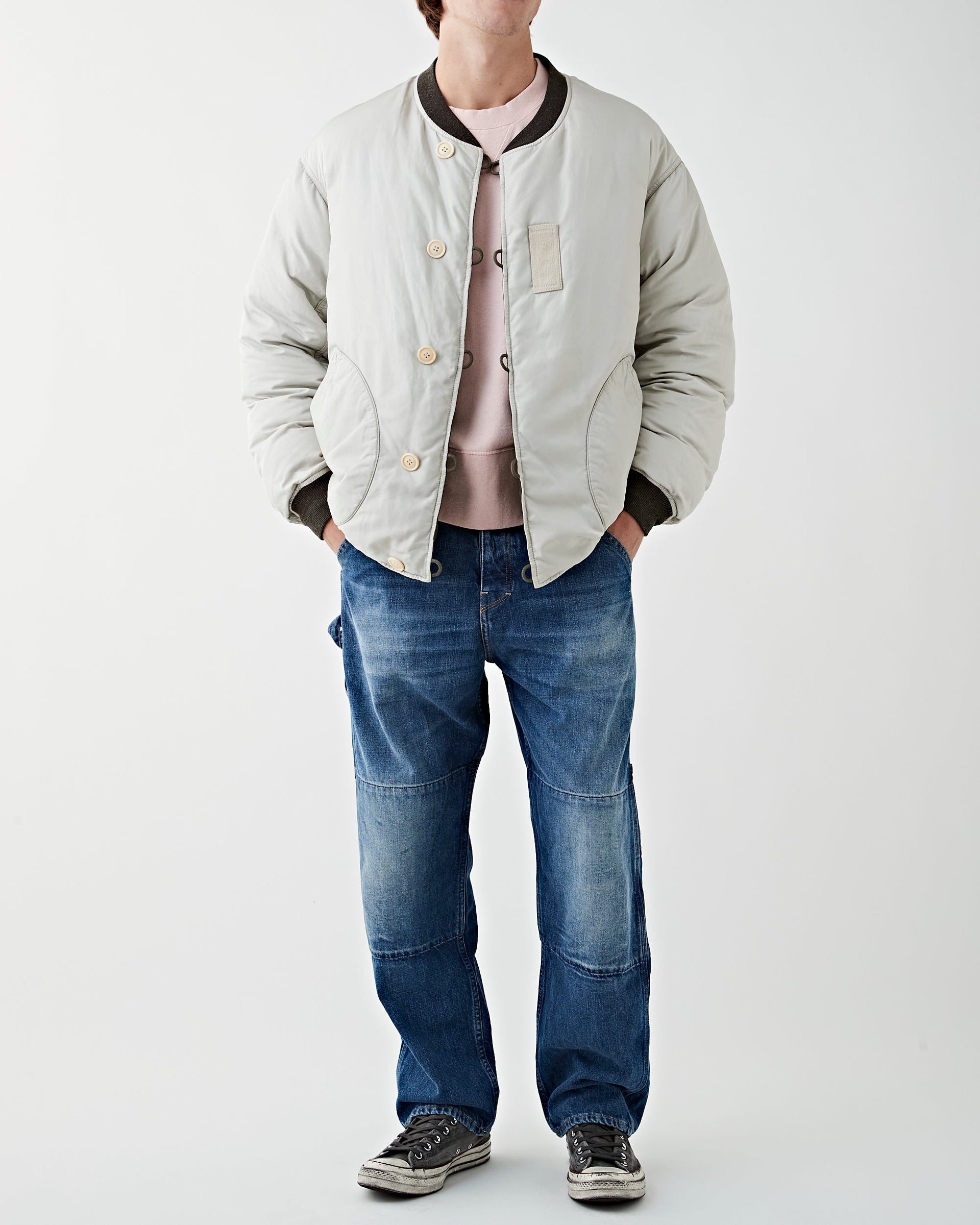 Visvim – Corps Down Jacket Green – Tenue de Nîmes